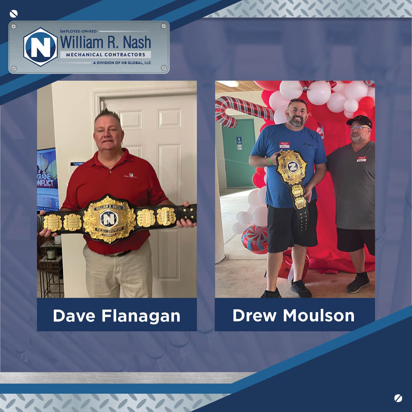 William R. Nash rolls out Champion Belt recognition - HB-Global